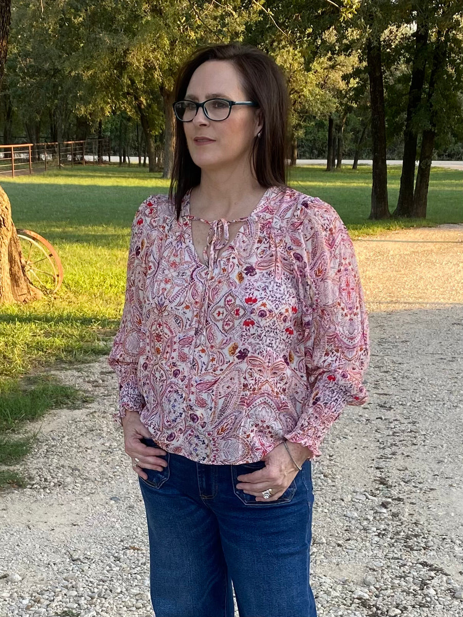 Amelia Berry Mandela Top – Rockin Rhona