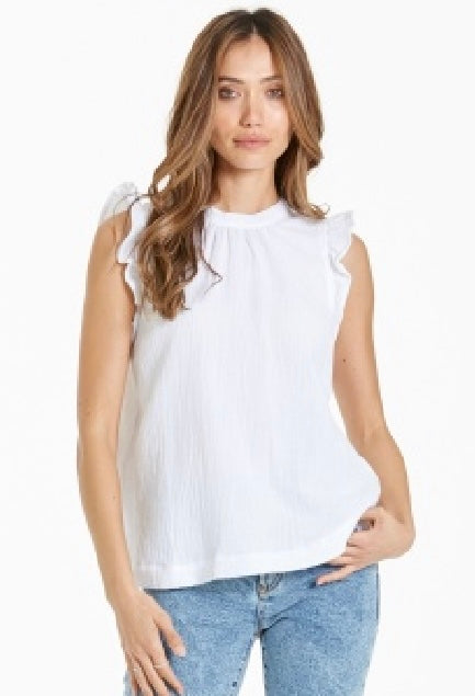 Lisa White Top – Rockin Rhona
