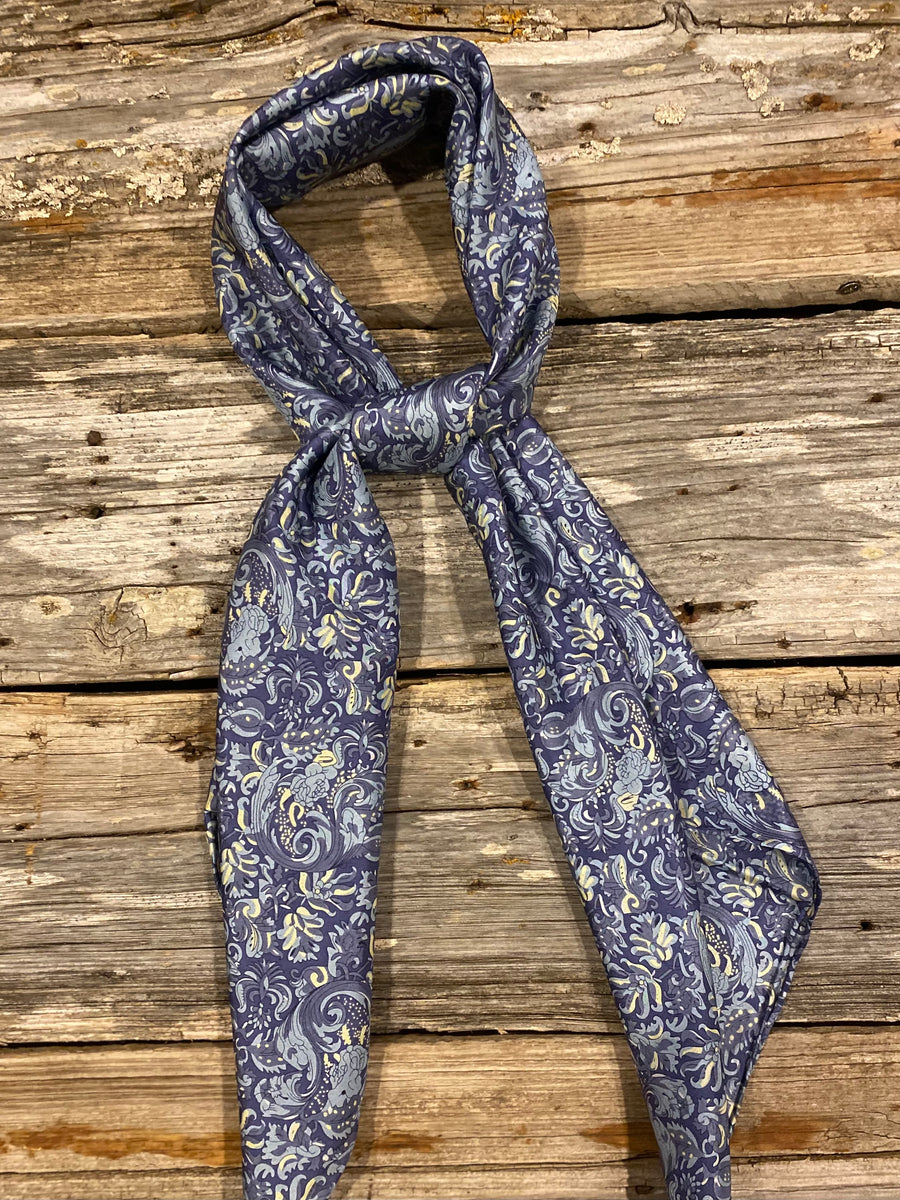 Blue Calico Wild Rag – Rockin Rhona